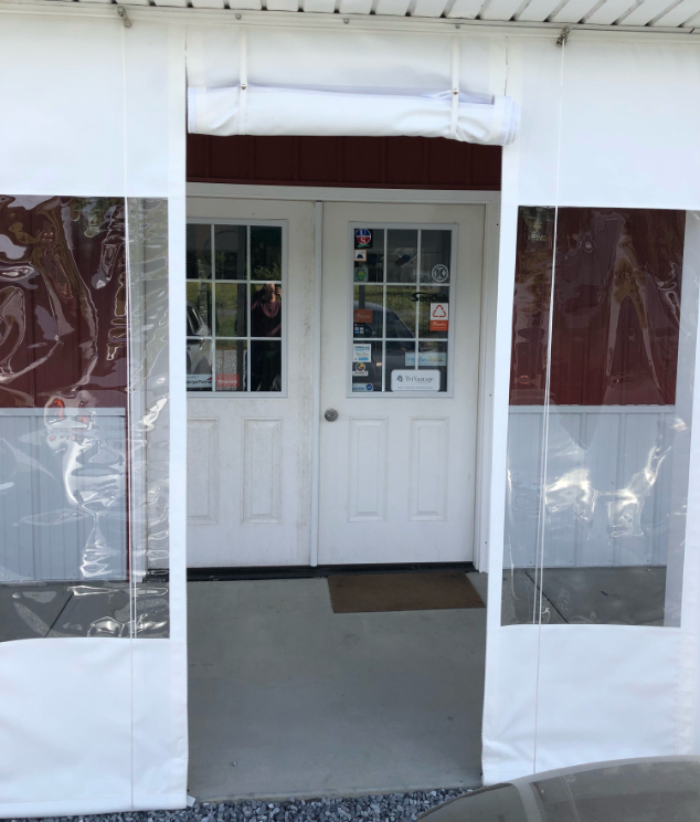 What's the best option for entry/exit where a door does not exist ...