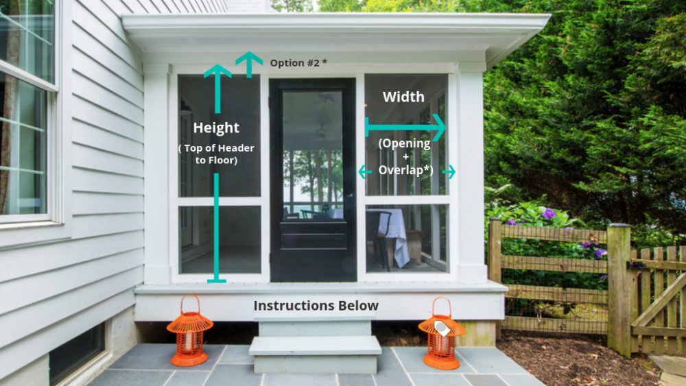 Taking Measurements | Porch Enclosure Systems (PES)