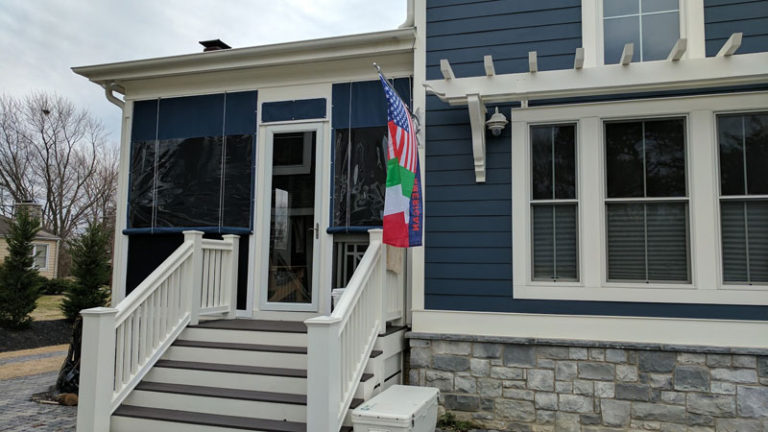 Patio Wind Blocking Roll-Up Curtains | Porch Enclosure Systems (PES)